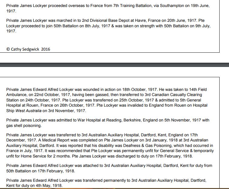 Virtual War Memorial | James Edward Alfred LOCKYER