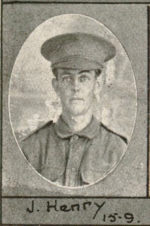 Virtual War Memorial | James William HENRY